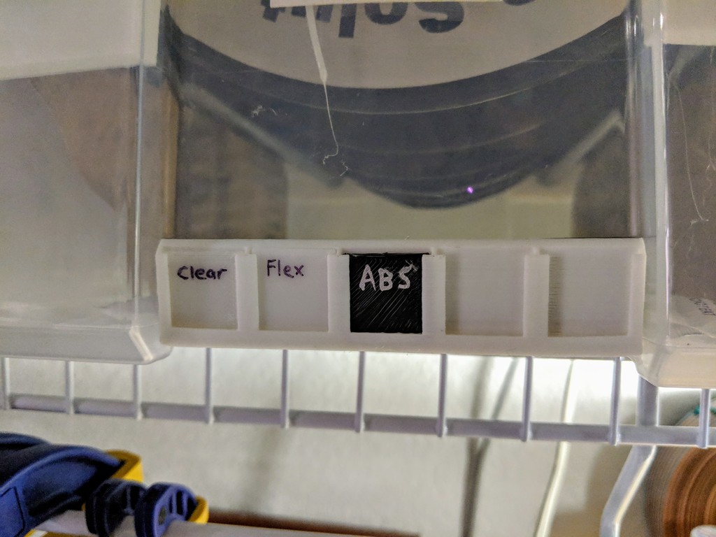 Filament Color Swatch Kit by nullgel | Download free STL model ...