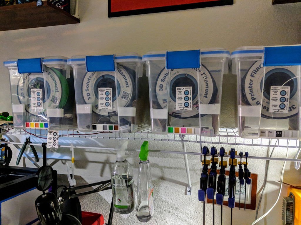 Filament Color Swatch Kit by nullgel | Download free STL model ...