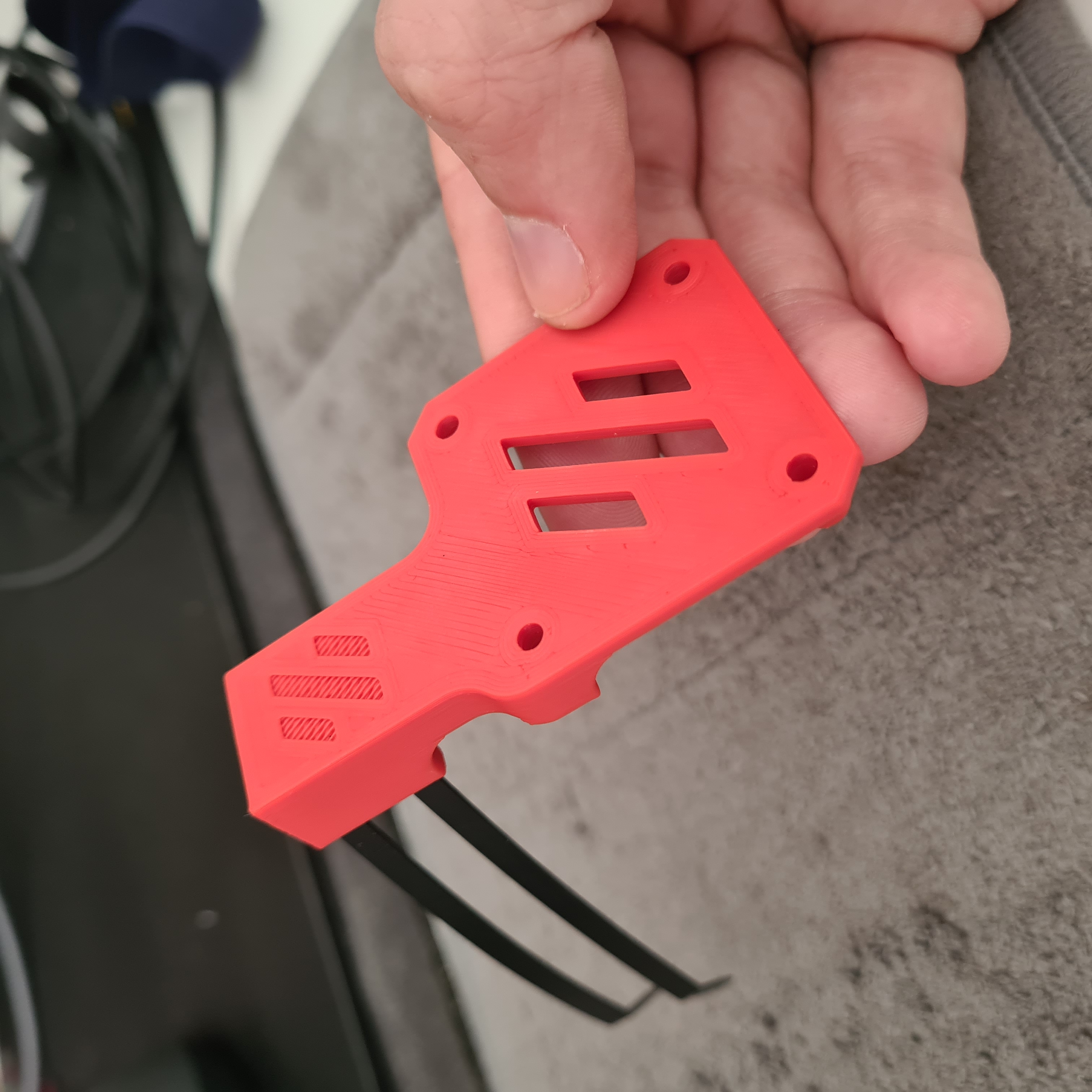 Voron Mellow FLY-SHT42 Holder LGX/Nema17 Canbus Cable holder by Paul S ...