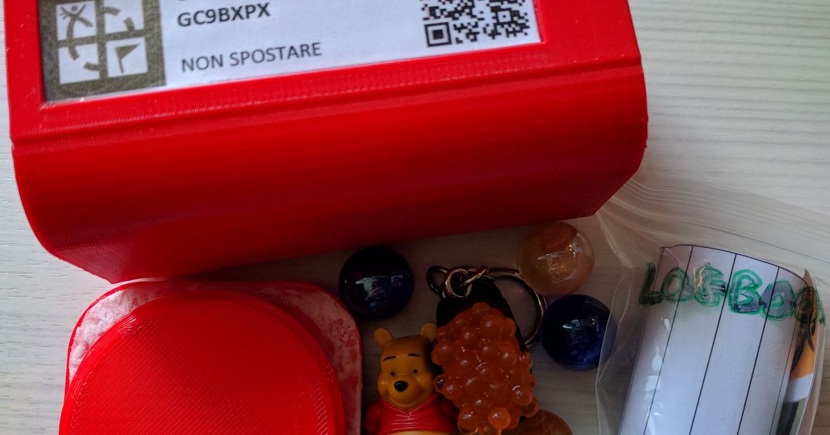 Geocache Container by Bea Res | Download free STL model | Printables.com