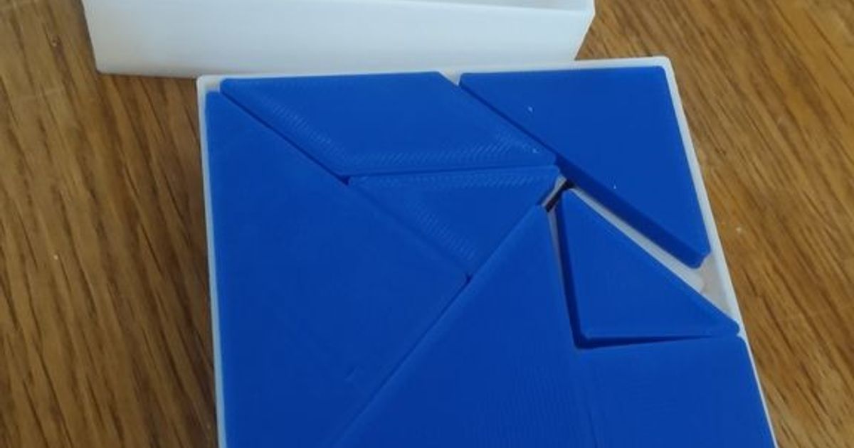 Tangram Box by Marcel | Download free STL model | Printables.com