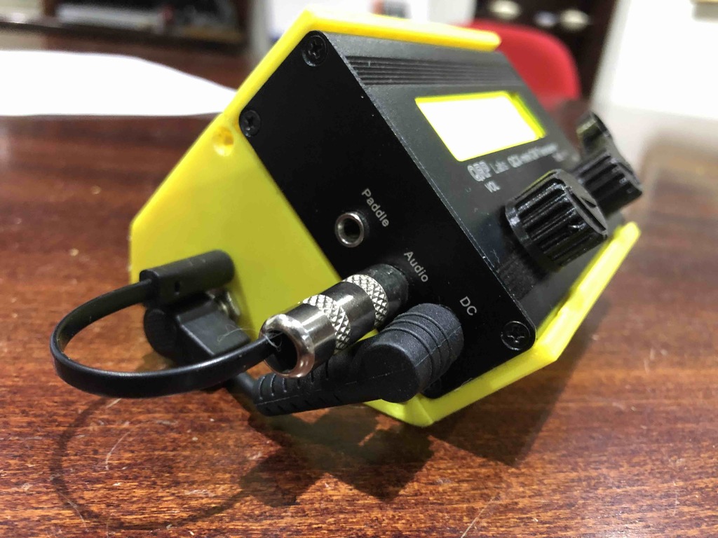 QCX Mini combined battery holder, stand and protector V2 by Anthony ...