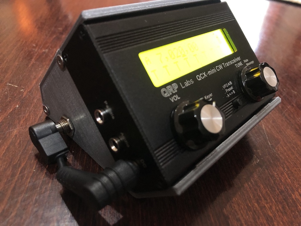 QCX Mini combined battery holder, stand and protector V2 by Anthony ...