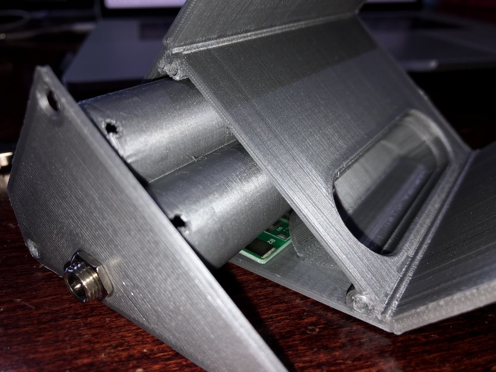 QCX Mini combined battery holder, stand and protector V2 by Anthony ...