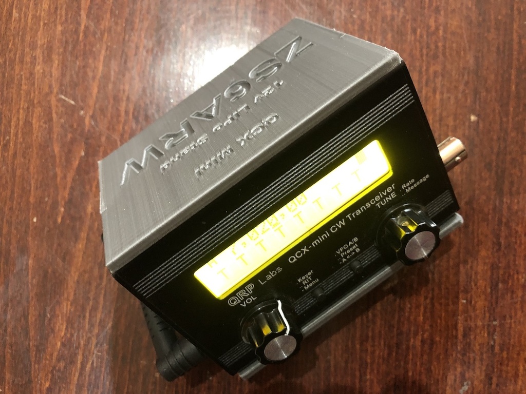 QCX Mini combined battery holder, stand and protector V2 by Anthony ...