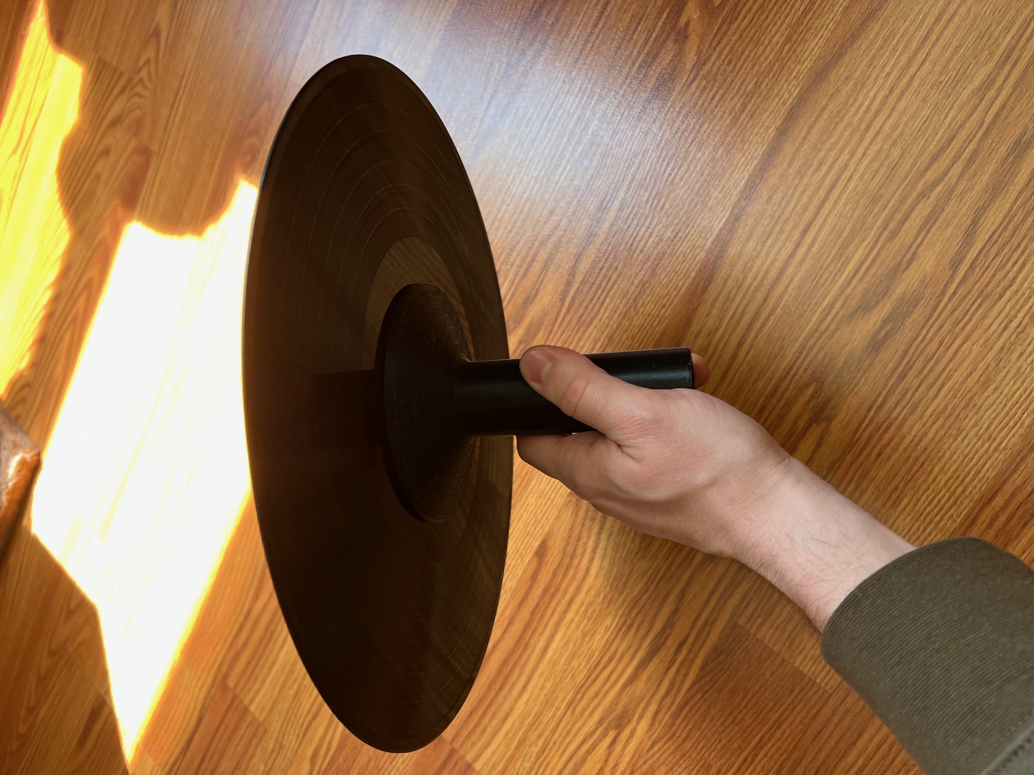 Vinyl Record Holder/Handle by il_Vendicator | Download free STL model ...
