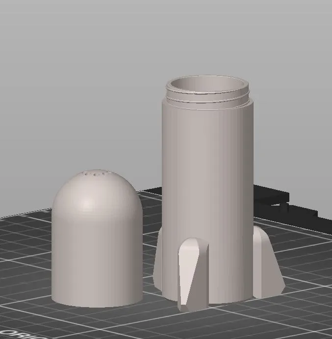 rocket salt shaker by Mupshot | Download free STL model | Printables.com