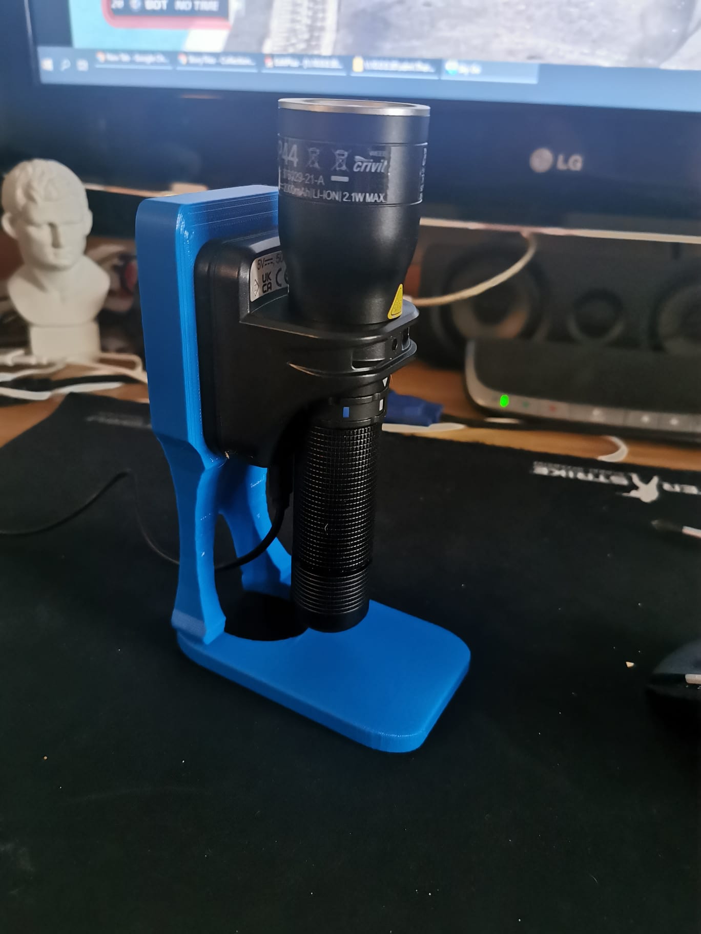 Charging stand for Crivit Rechargeable LED torch by Deirdre | Download ...