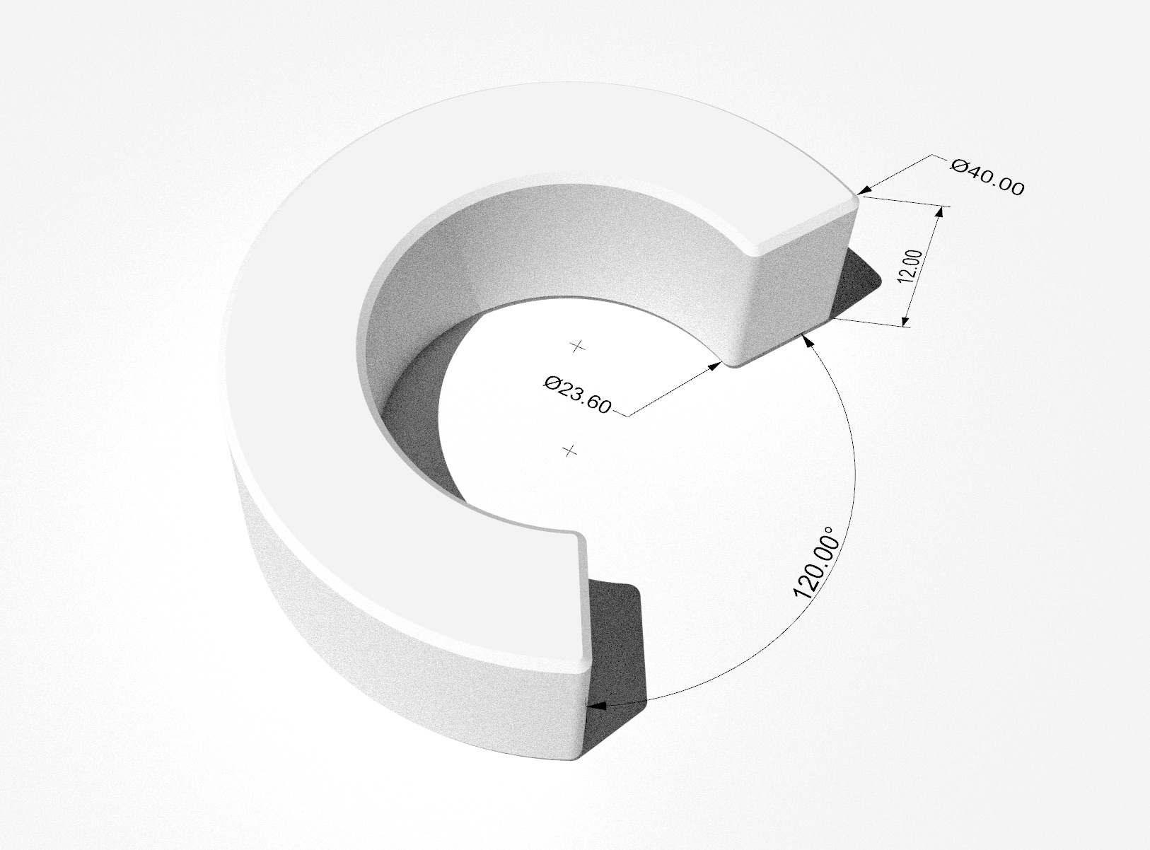 C Clamp for retaining spool on spool holder by Carter | Download free ...