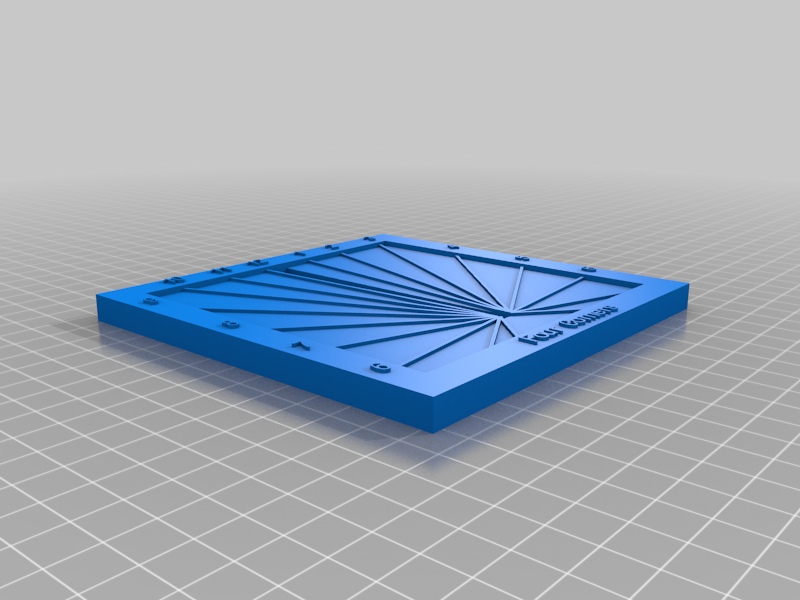 Square Sundial by Gary Stebbins | Download free STL model | Printables.com