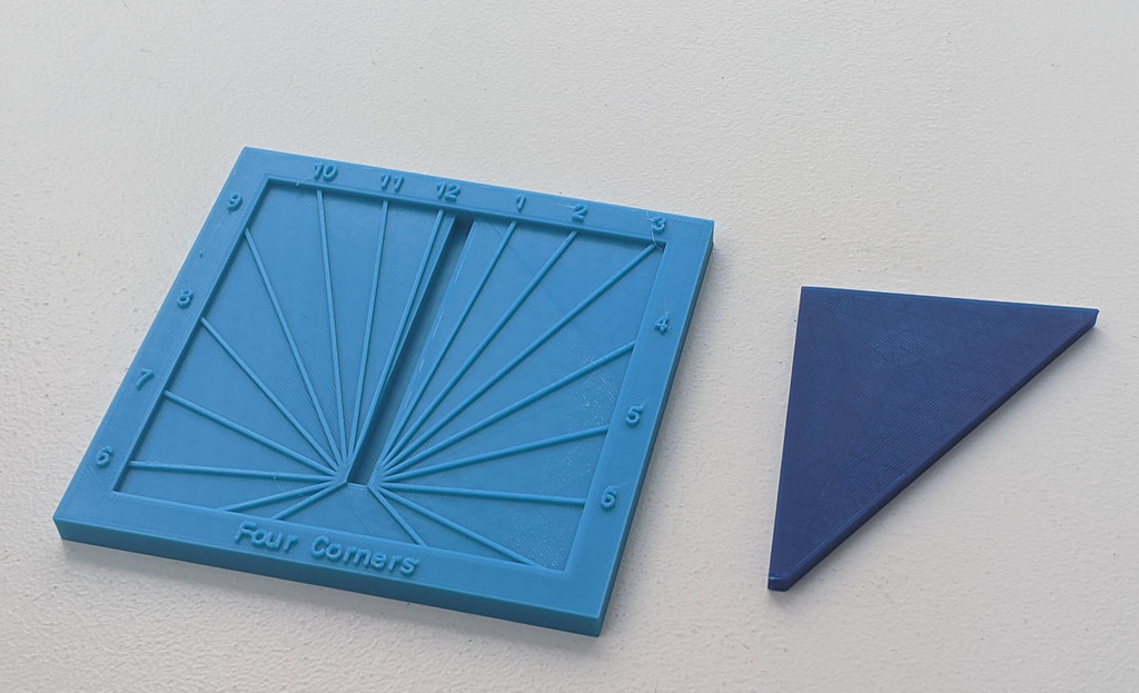 Square Sundial by Gary Stebbins | Download free STL model | Printables.com