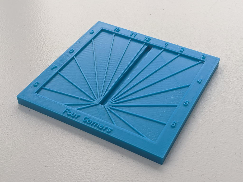 Square Sundial by Gary Stebbins | Download free STL model | Printables.com