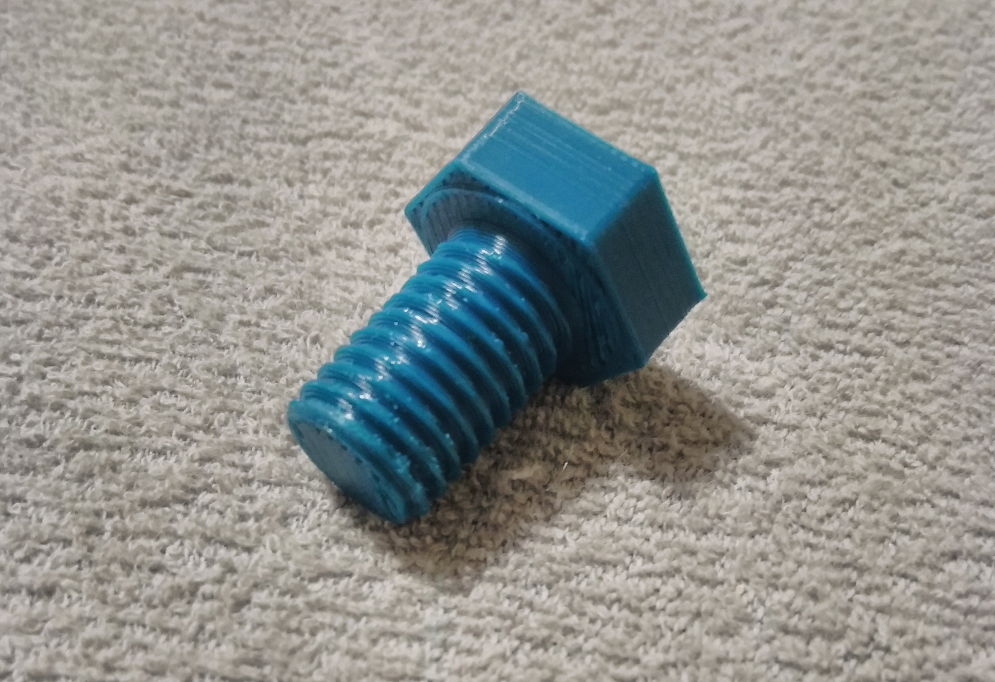 M14 x 20mm screw by Maciej | Download free STL model | Printables.com