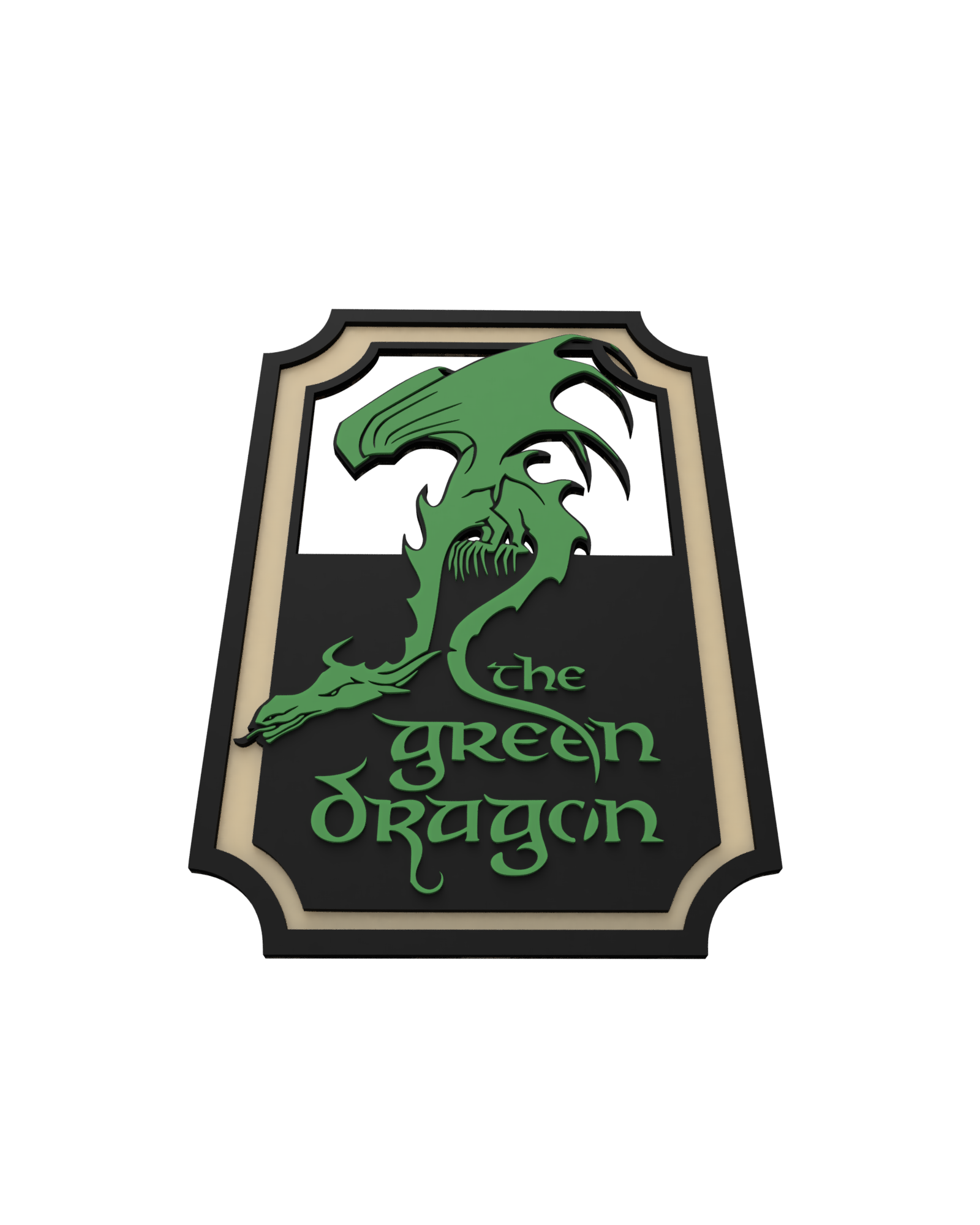Green Dragon Inn by Graloth | Download free STL model | Printables.com
