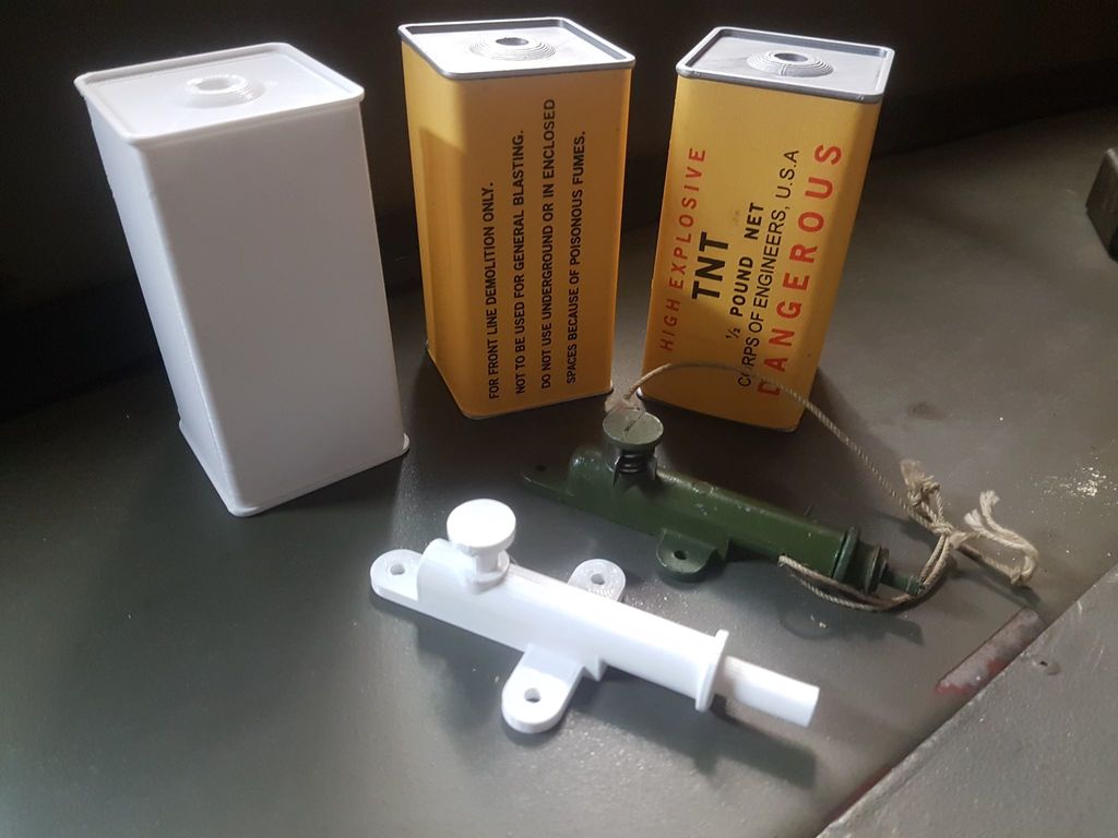 WW2 M1 Pressure Fuse by Chris NZ | Download free STL model | Printables.com