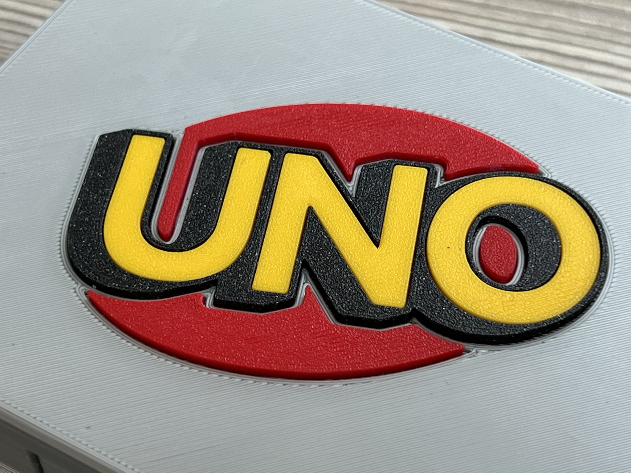UNO card box / Solo box with optional magnets with colored logo - solo ...