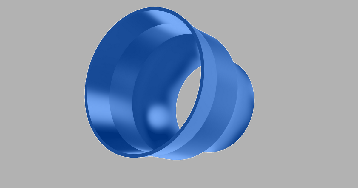 Pipe Adapter 86 2mm To 62mm By Laurens Download Free STL Model pipe-adapter-86-2mm-to-62mm-by-laurens-download-free-stl-model