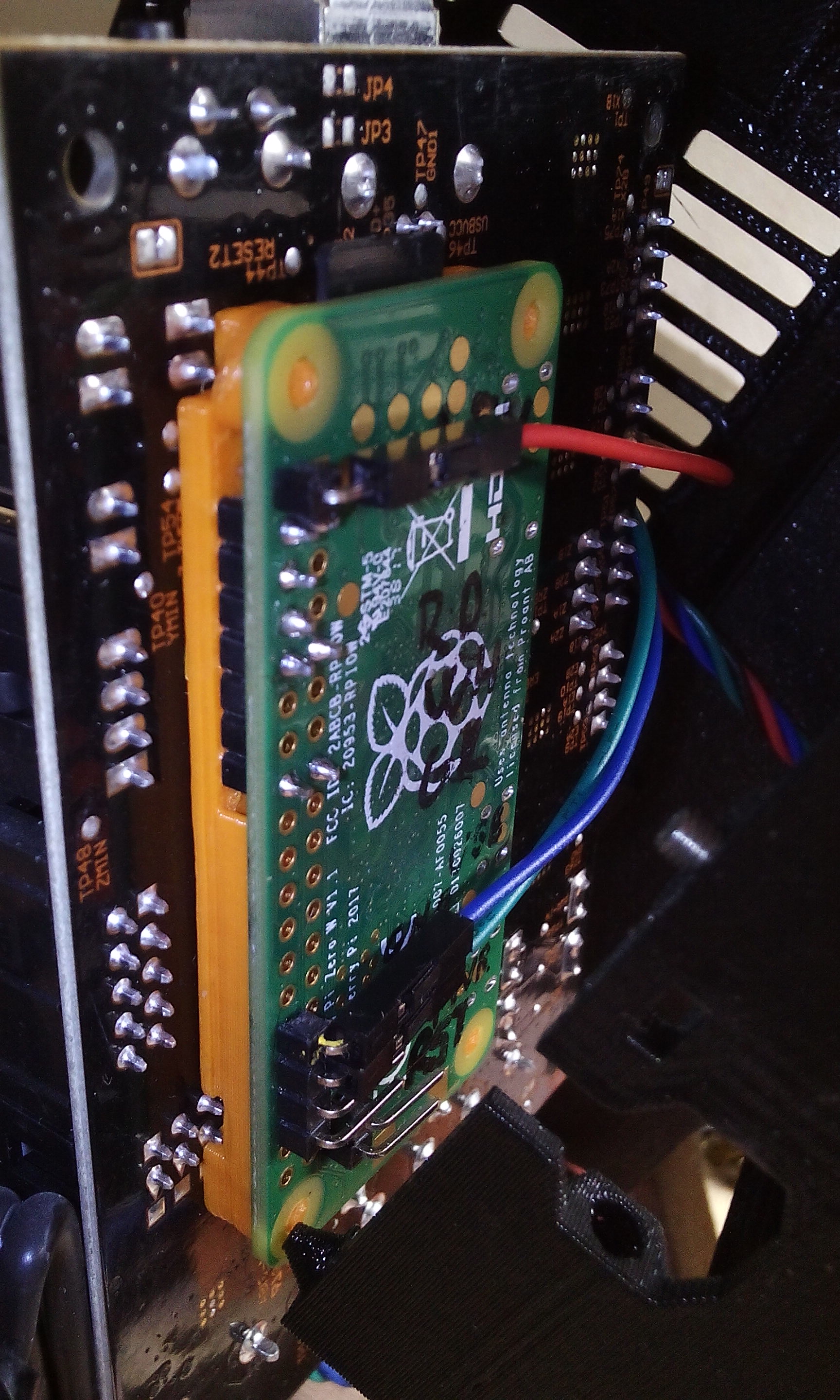 Prusa MK3, improved raspberry PI zero W frame and EINSY case. by Petr ...
