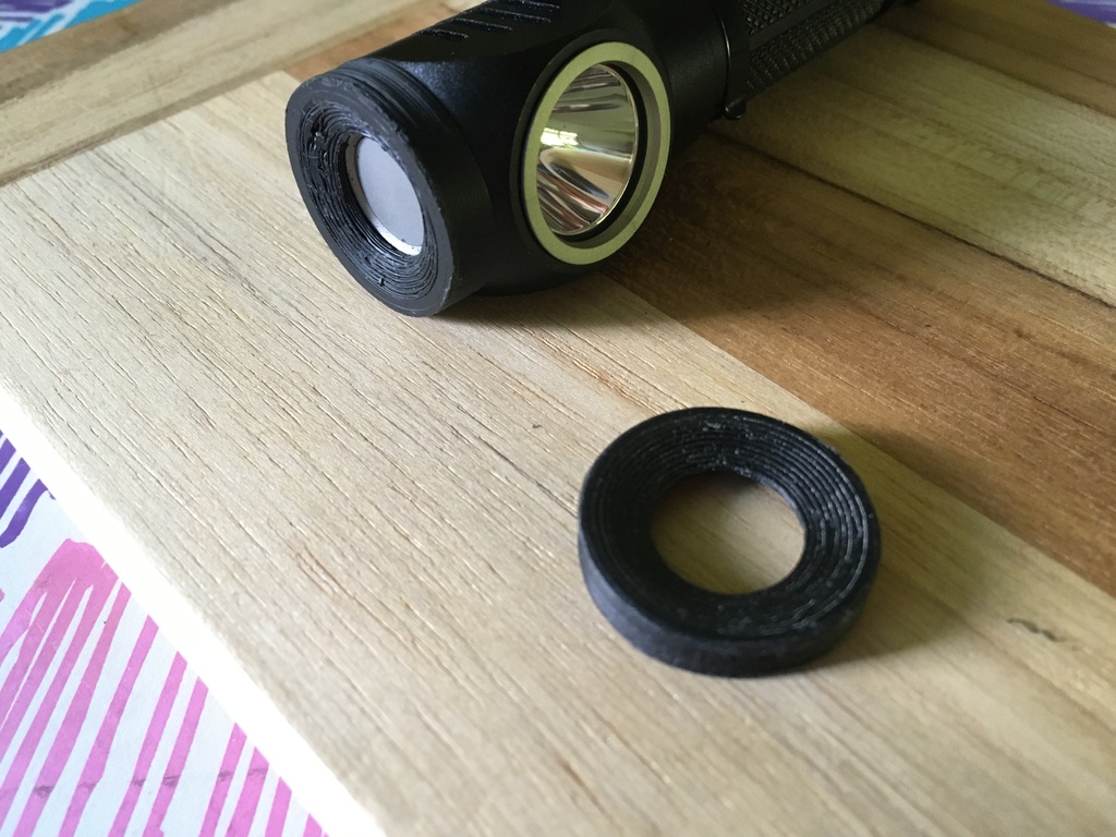flashlight power button, protective ring by atypicalengineer808 ...