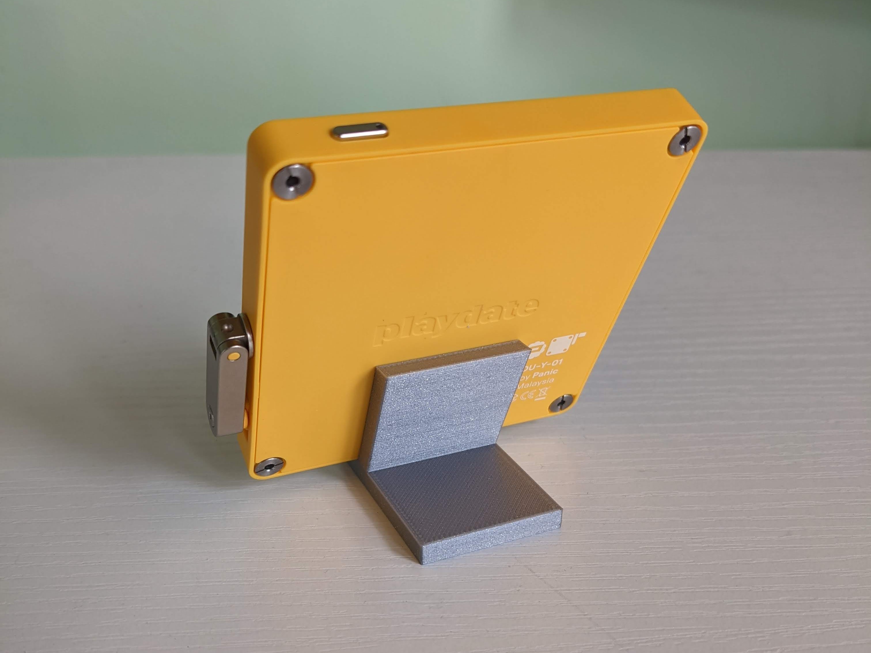 Simple Playdate Stand by Dan | Download free STL model | Printables.com