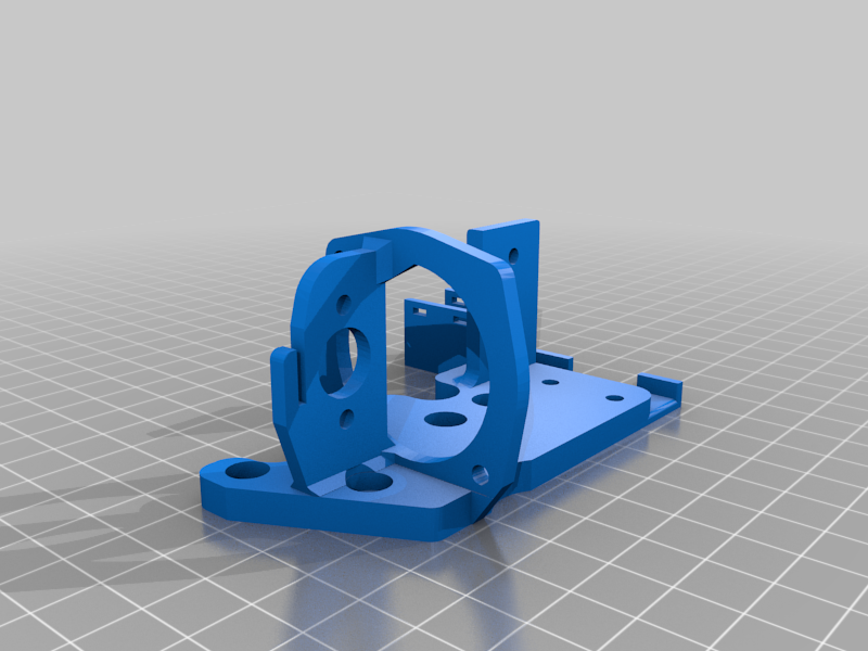 BIQU H2 adaptor plate for Ender 3 with BLTouch mount. by Aggregate | Download free STL model ...