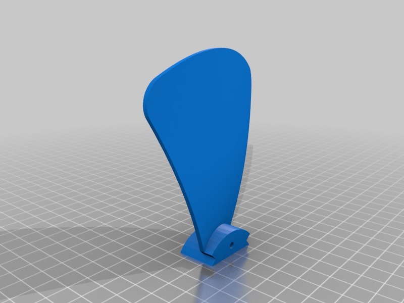 Room fan blade (assembled) 210mm by Ober | Download free STL model ...