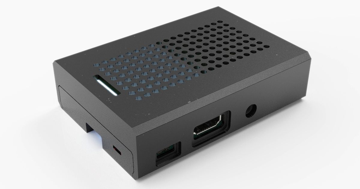 Case for Raspberry Pi 3b+ and SenseHat by Carter | Download free STL ...