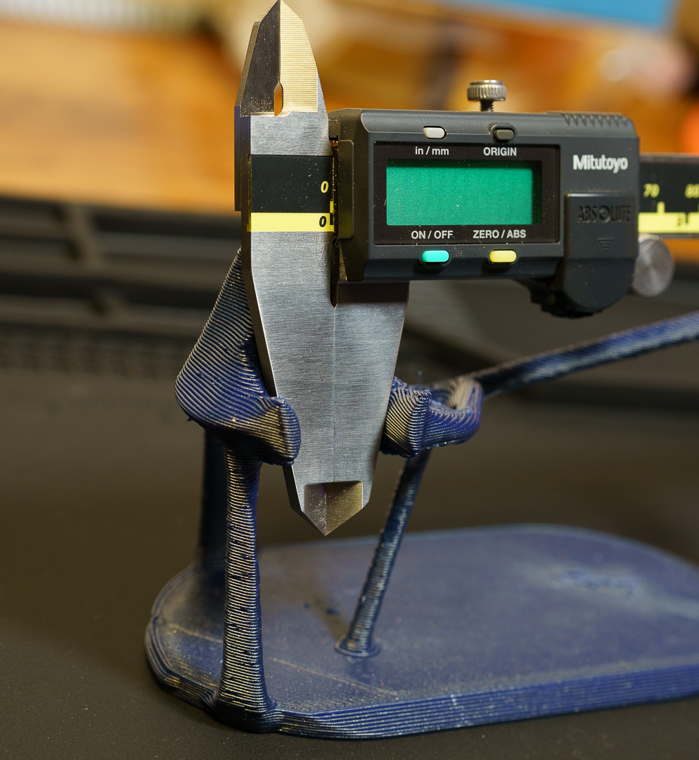 Caliper Stand - organic shape by BubsBuilds | Download free STL model ...