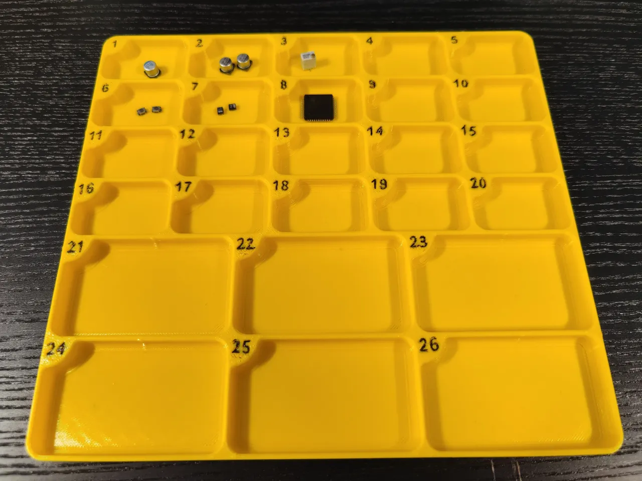 SMD Components Tray by imeszaros | Download free STL model | Printables.com