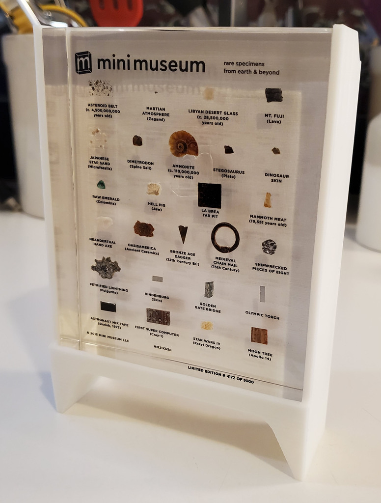Mini Museum Stand by Sluggles | Download free STL model | Printables.com