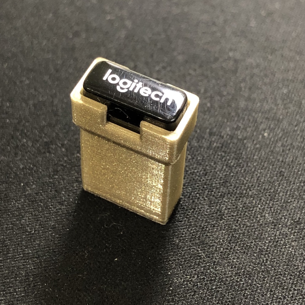 Logitech Unifying receiver protection box with lanyard hole por Pierre ...