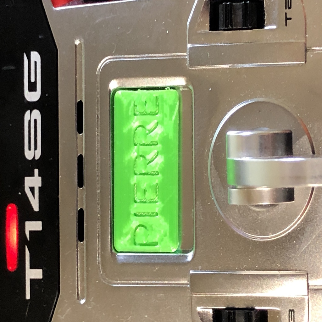 Futaba T14SG Power Switch by Pierre | Download free STL model ...