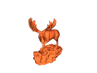 Moose Statue (3D Scan) by StormTimber | Download free STL model ...