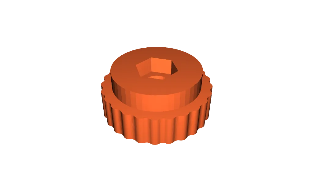 Ecrou M4 by Pierre | Download free STL model | Printables.com