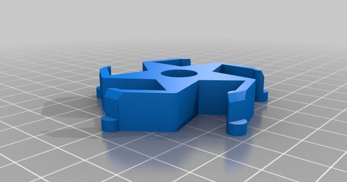 Spool Hub Inner 10mm diameter 50mm Collar 4mm by Pierre | Download free ...