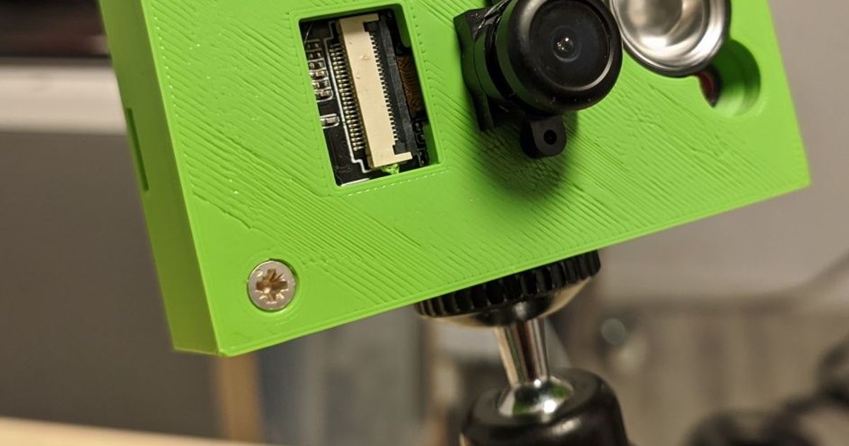 ESP32CAM Fisheye IR Camera Case by Xylen.C4 | Download free STL model ...