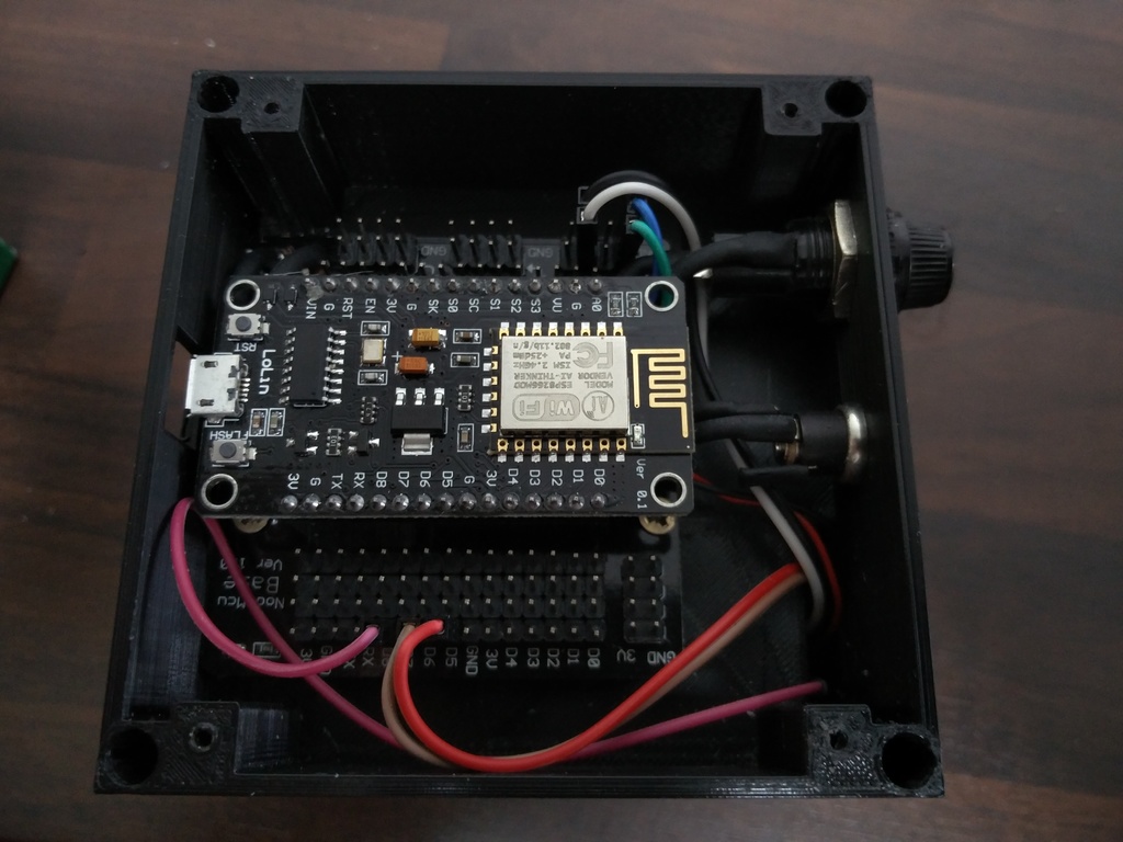 ESP8266 sensor box with OLED display and fine dust sensor by Xylen.C4 ...