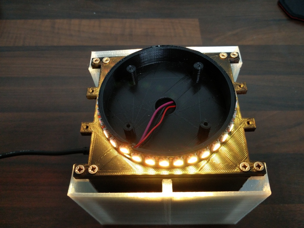 ESP8266 sensor box with OLED display and fine dust sensor by Xylen.C4 ...