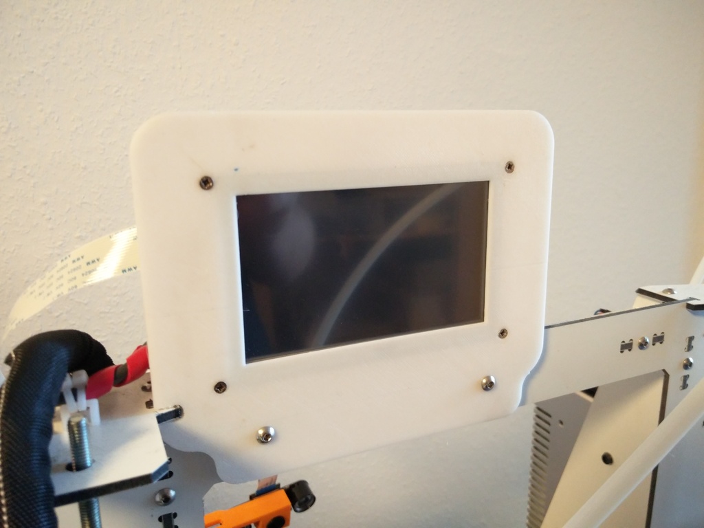 Raspberry Pi 2&3 800x480 5" XPT2046 display case [Version 2] by Xylen ...