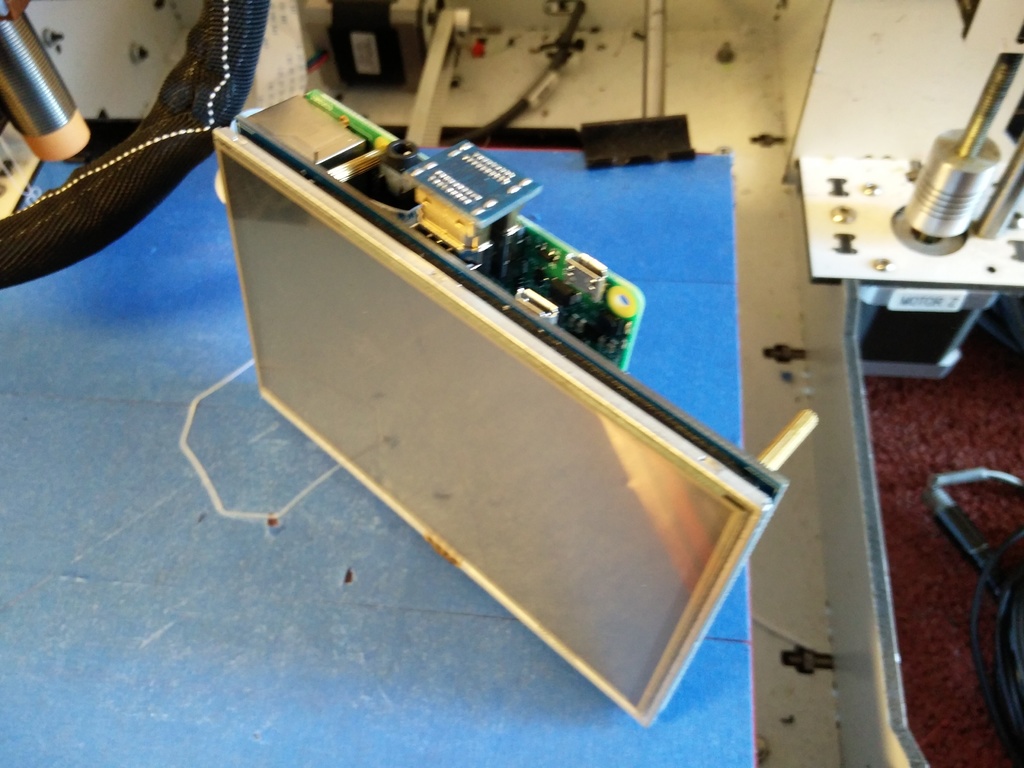 Raspberry Pi 2&3 800x480 5" XPT2046 display case [Version 2] by Xylen ...