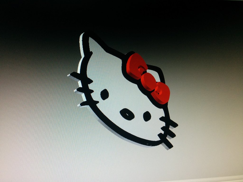 Hello Kitty by Xylen.C4 | Download free STL model | Printables.com