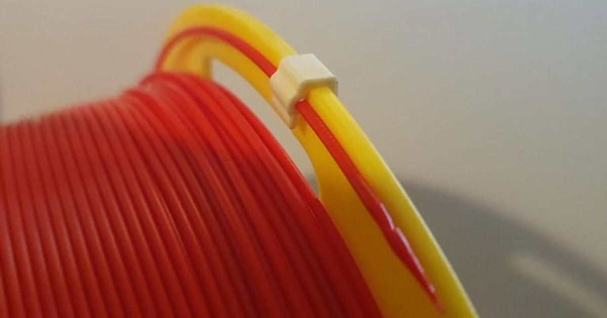 Filament clip 123-3d Spool by Teairra | Download free STL model ...