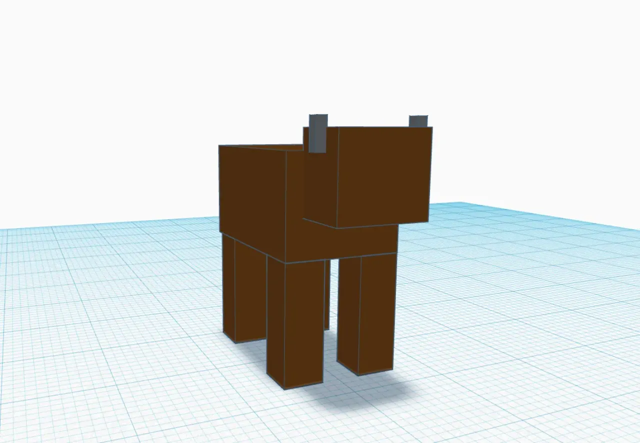 Minecraft Cow by TheDuckBoy | Download free STL model | Printables.com