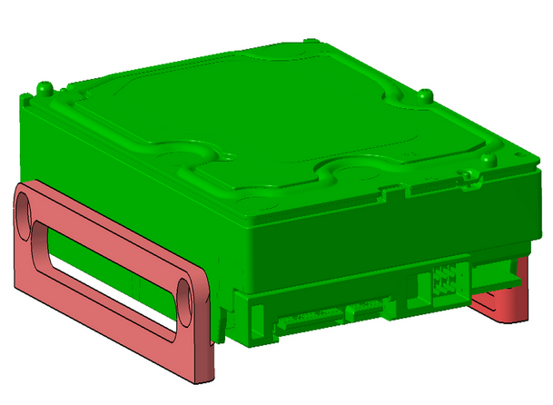 3.5" RAID HDD mounts for fan 120mm hole pattern by Andreas G | Download ...