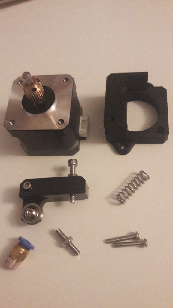 Anet A6 A8 Bowden Extruder Motor Mount Upside Down No Drilling By