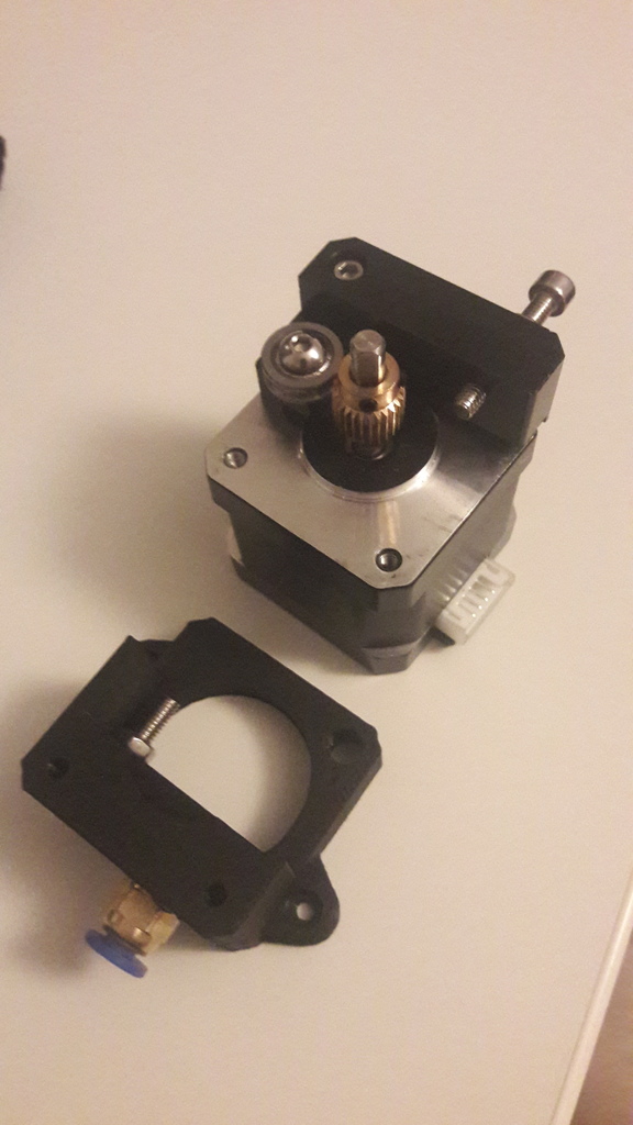 Anet A6/A8 Bowden Extruder Motor Mount Upside-Down (no drilling) by ...