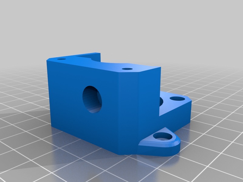 Anet A6/A8 Bowden Extruder Motor Mount Upside-Down (no drilling) by ...