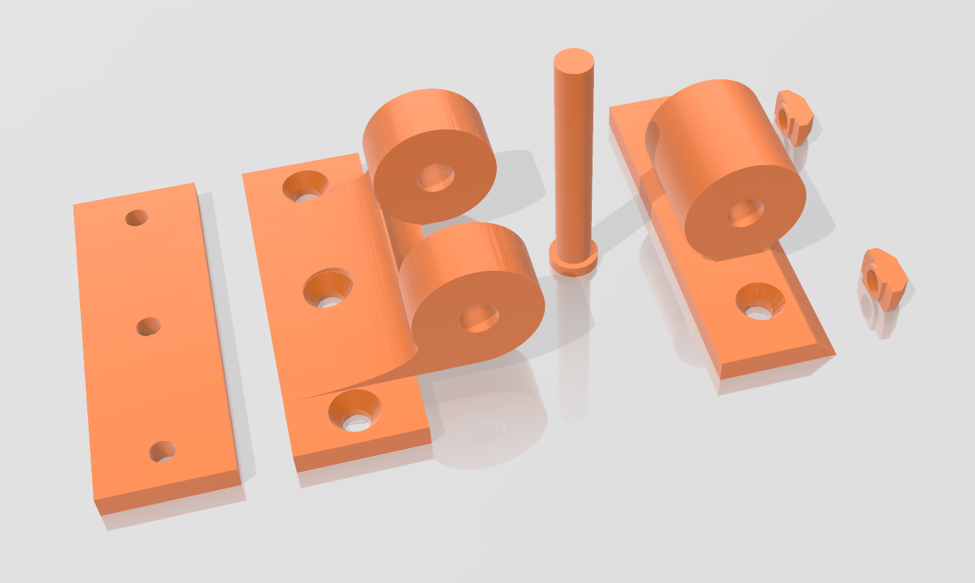 Door Hinge by My 3D Prints | Download free STL model | Printables.com