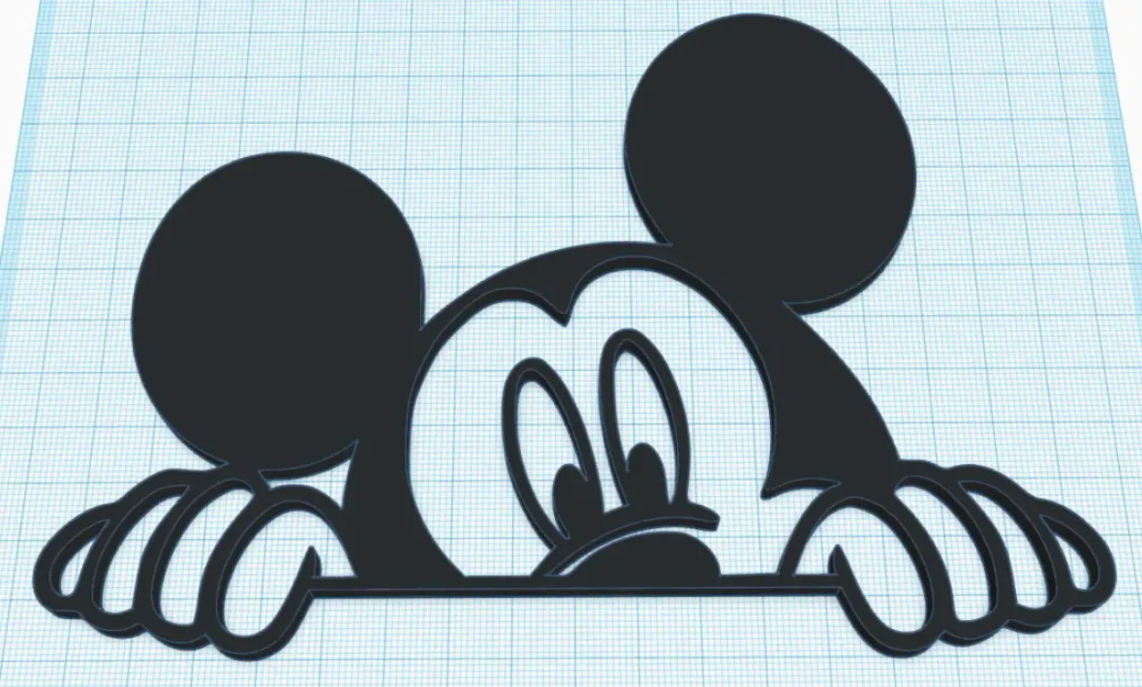 Mickey Mouse by zinitri | Download free STL model | Printables.com