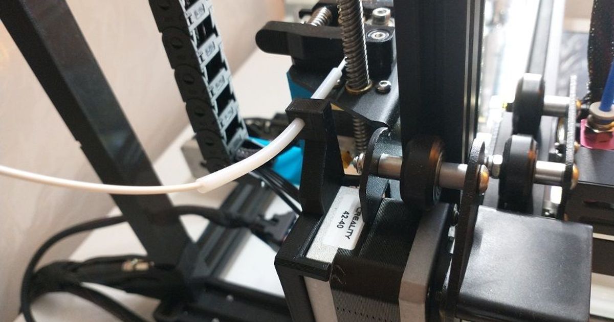 Filament Guide for Creality CR-10 Series by WantItPrintIt | Download ...